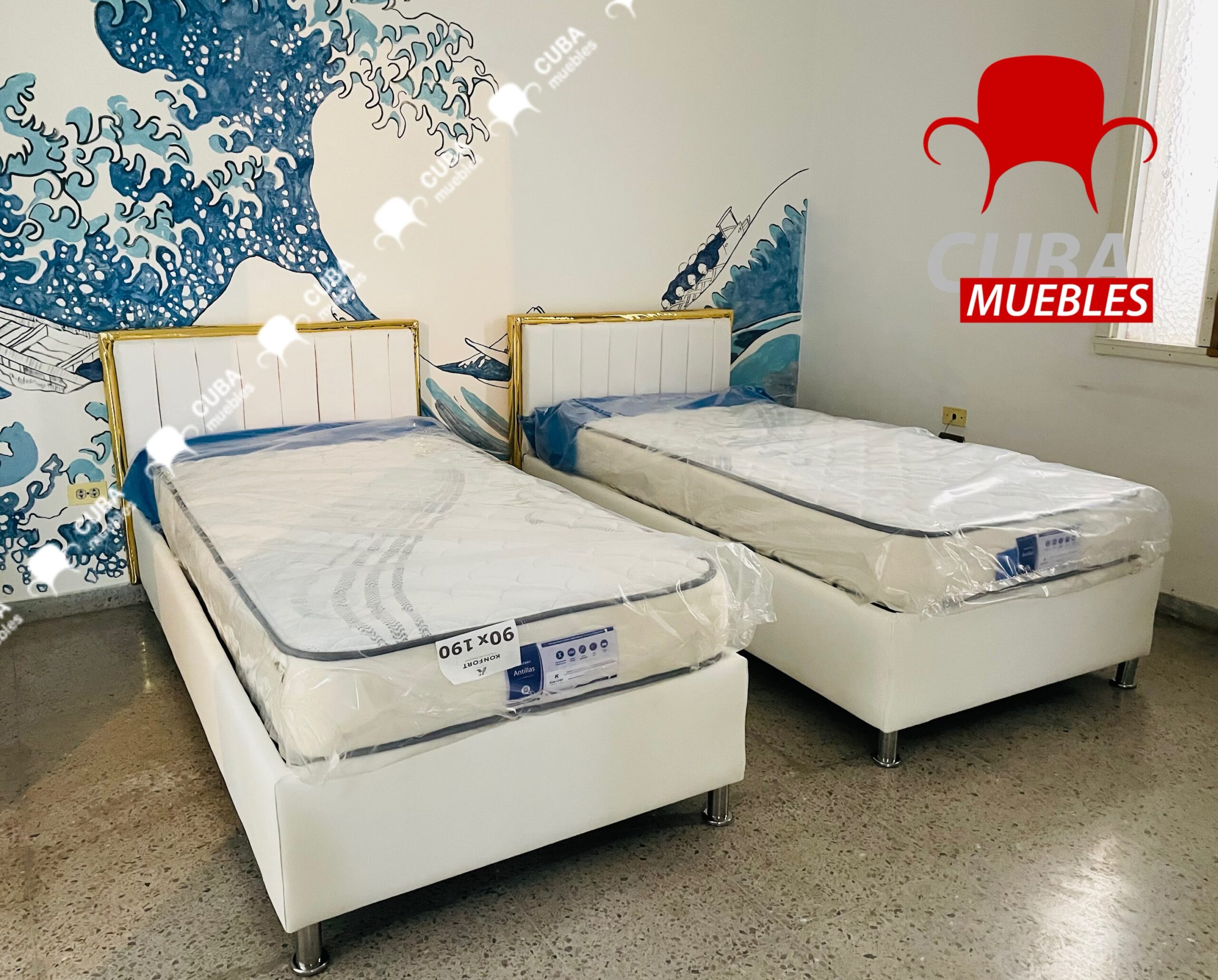 Cama Deluxe personal - Cuba Muebles